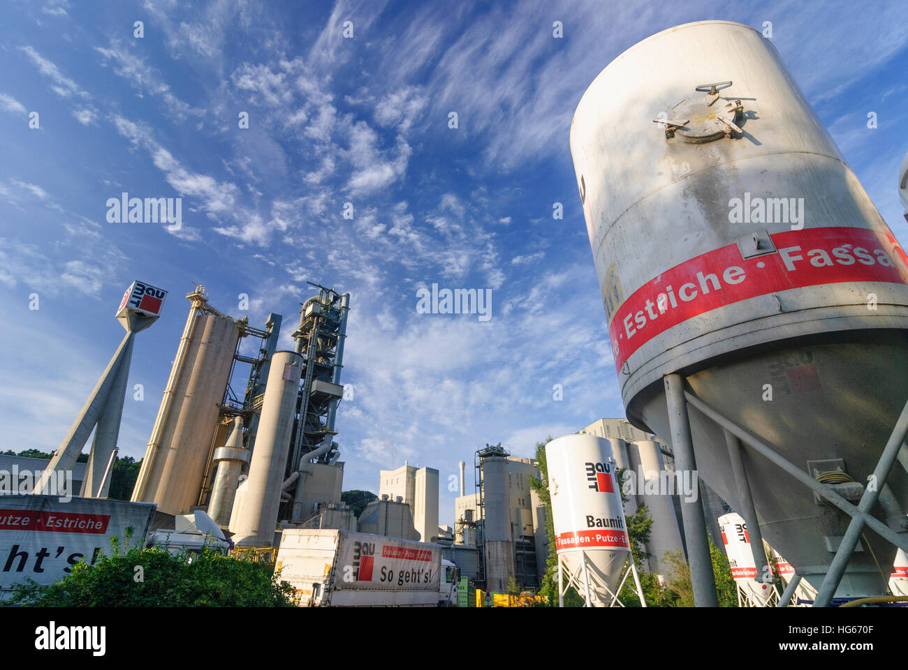 Waldegg: Fertigputz- und Zementwerk (Finished plaster and cement works ...