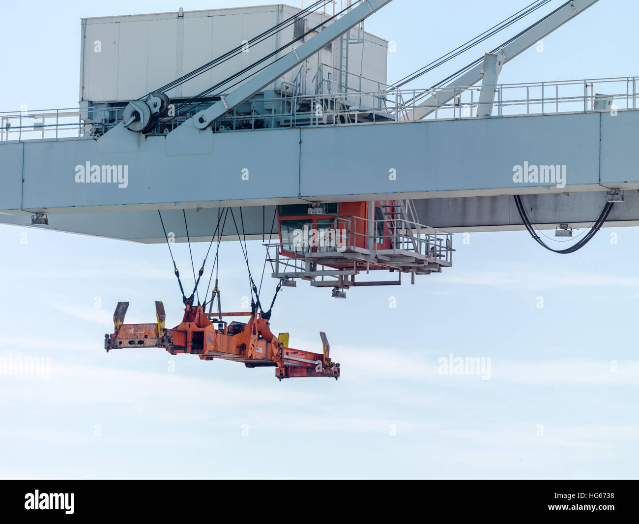 Harbor Terminal Container Stock Photo - Alamy
