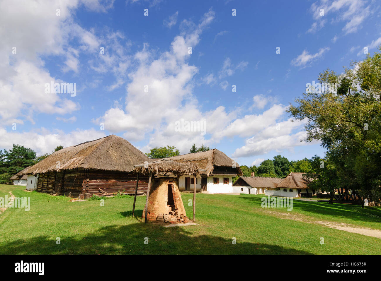 Szombathely (Steinamanger): Museum village of Vas county with farm ...