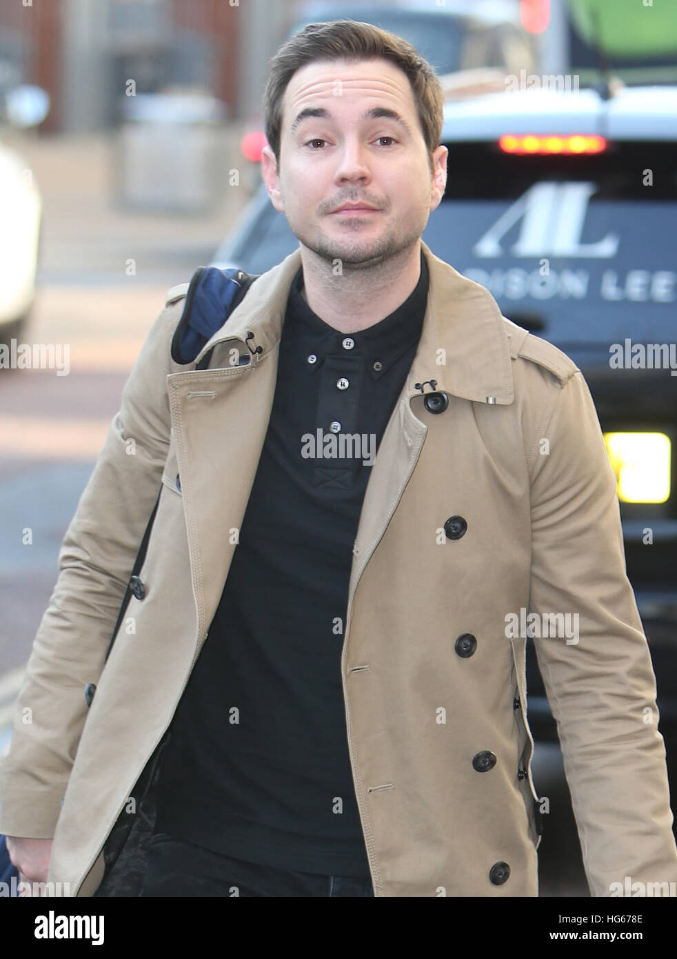 Martin Compston outside ITV Studios Featuring: Martin Compston Where ...