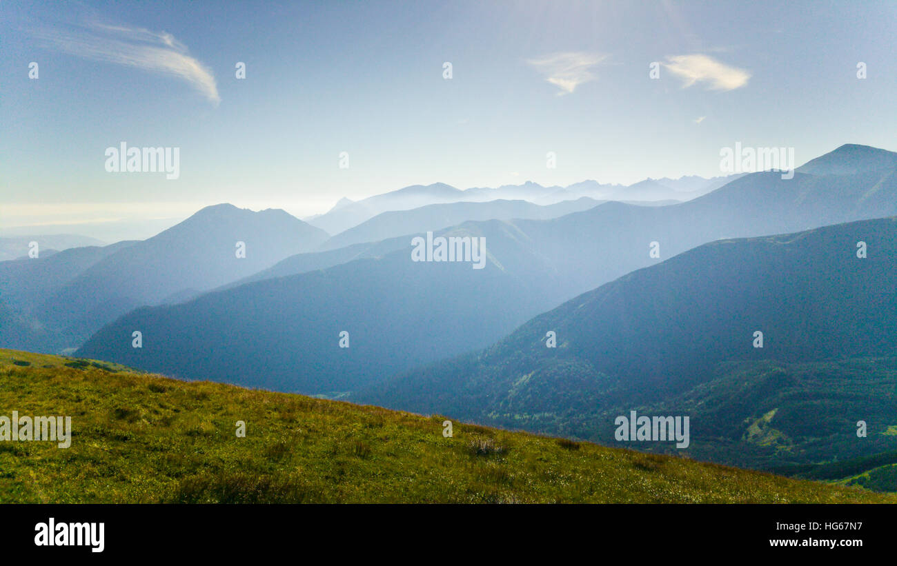 A beautiful mountain landscape above tree line Stock Photo - Alamy