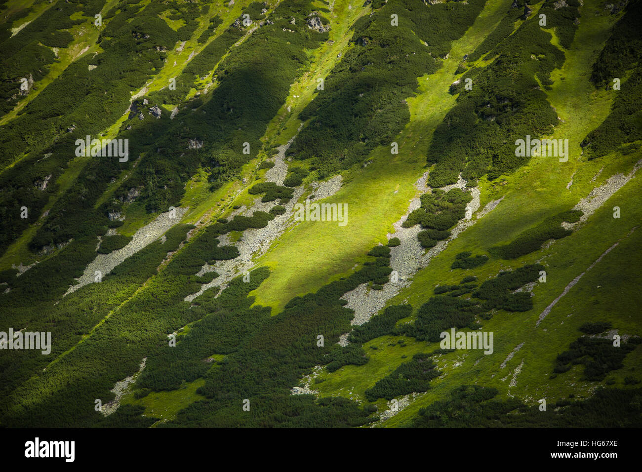 A beautiful mountain landscape above tree line Stock Photo - Alamy