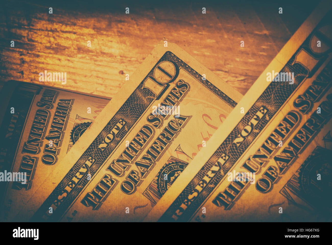 US dollar banknotes Stock Photo - Alamy