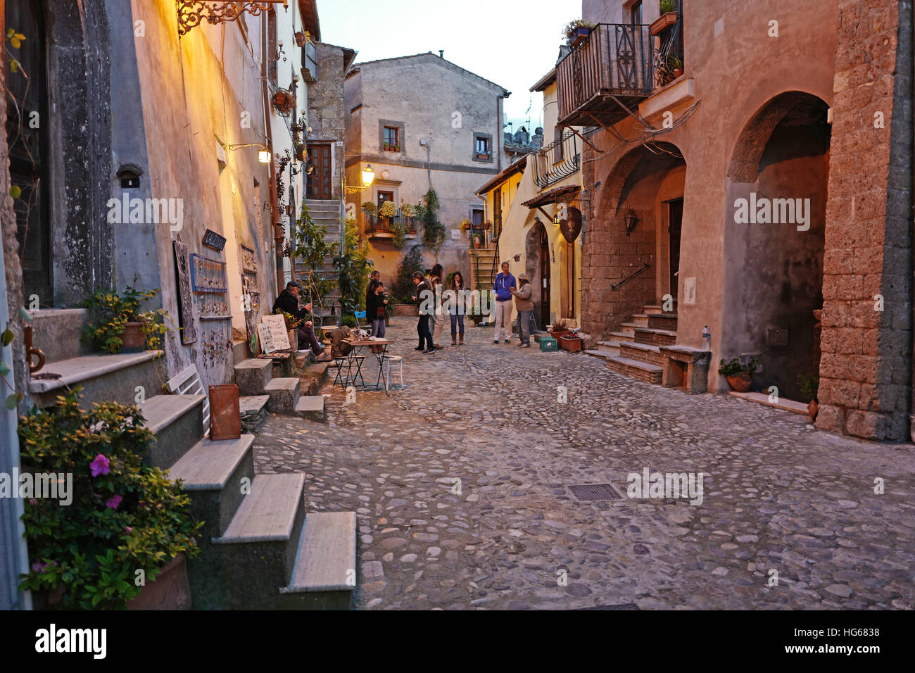 Calcata rome hi-res stock photography and images - Alamy