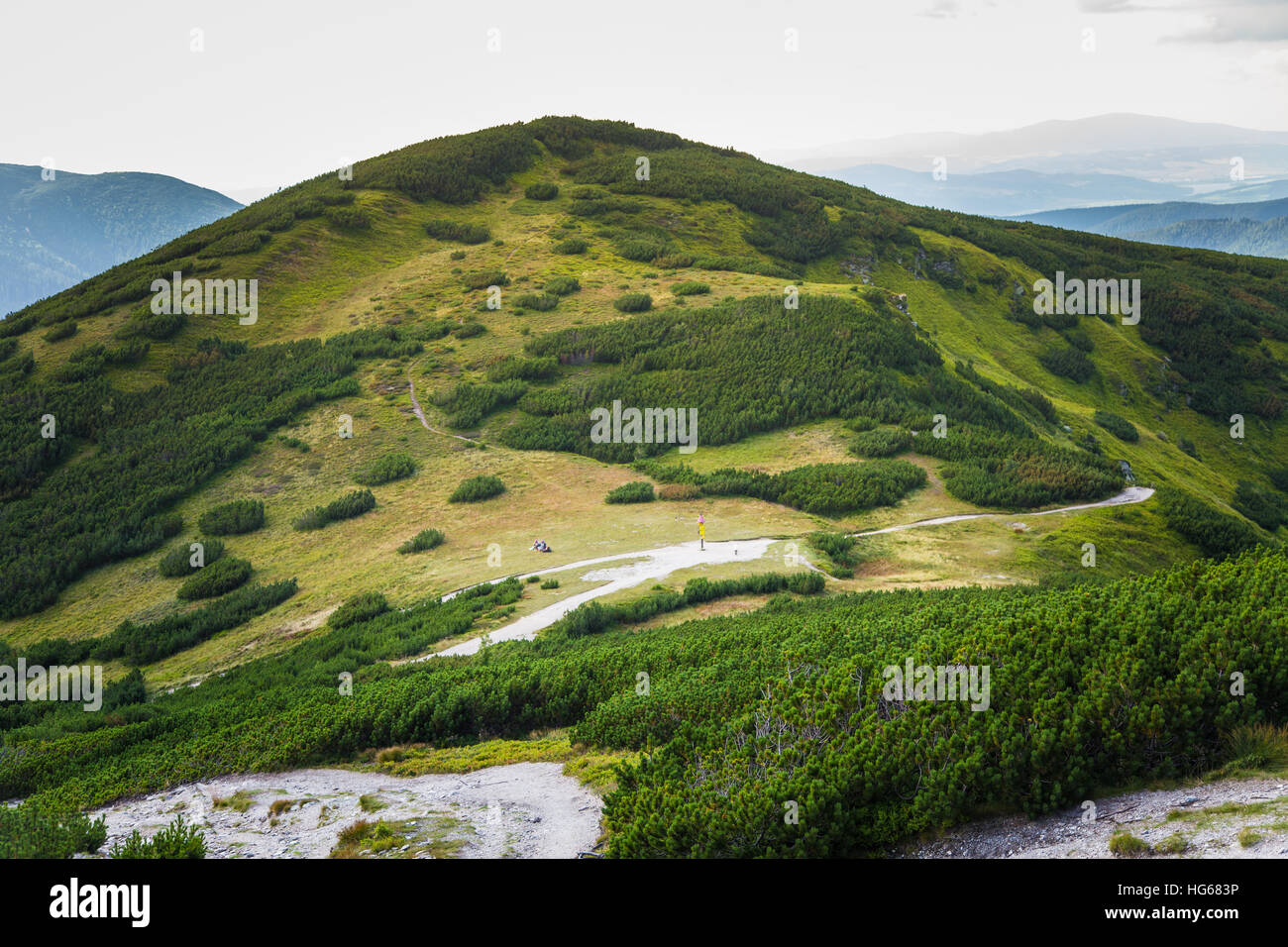 A beautiful mountain landscape above tree line Stock Photo - Alamy