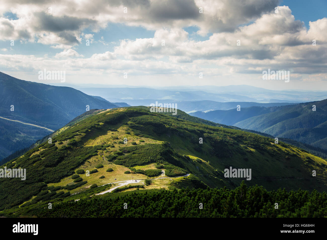 A beautiful mountain landscape above tree line Stock Photo - Alamy