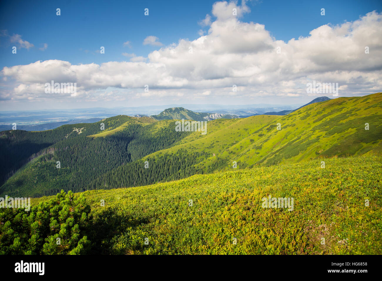 A beautiful mountain landscape above tree line Stock Photo - Alamy