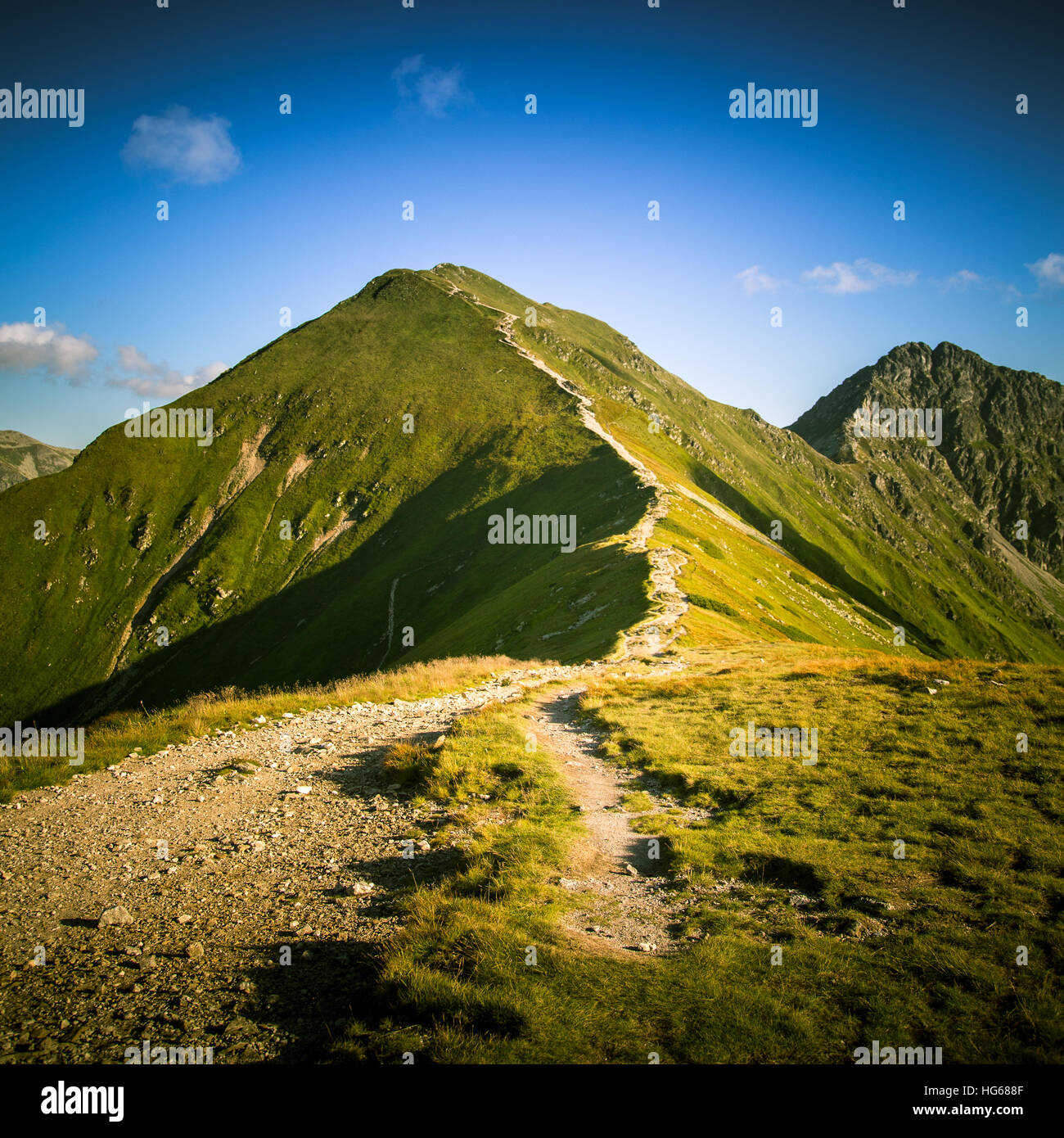 A beautiful mountain landscape above tree line Stock Photo - Alamy