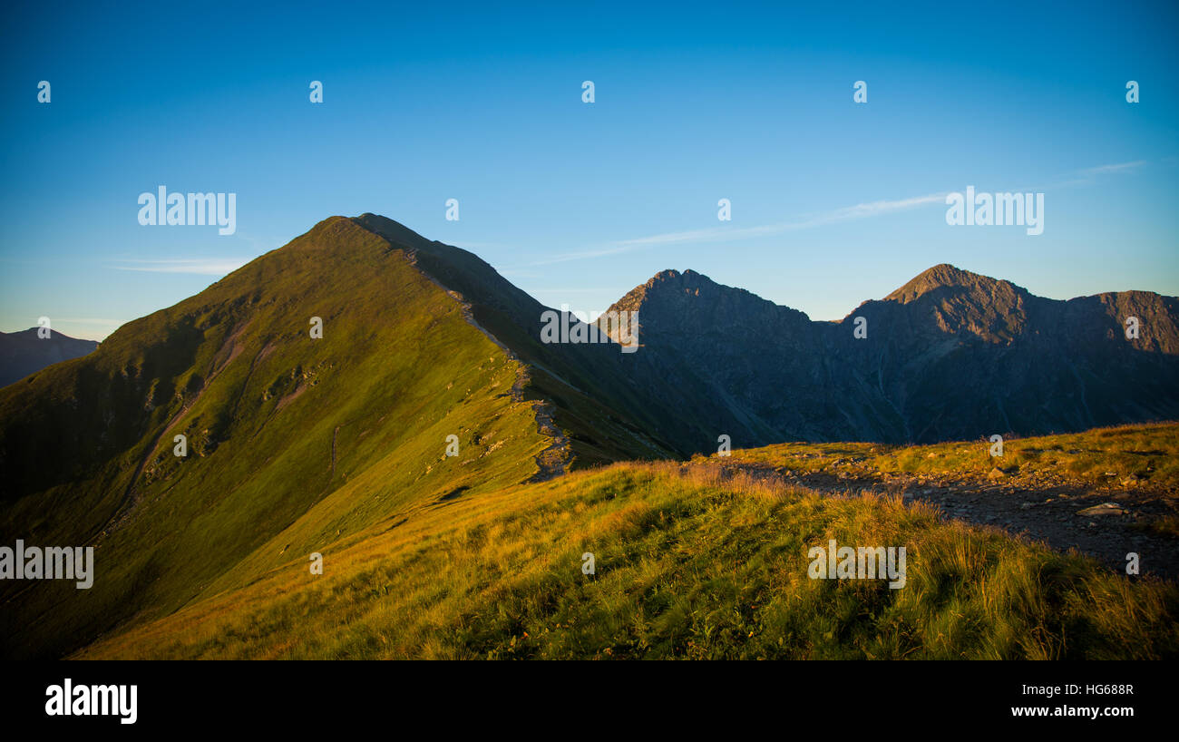 A beautiful mountain landscape above tree line Stock Photo - Alamy