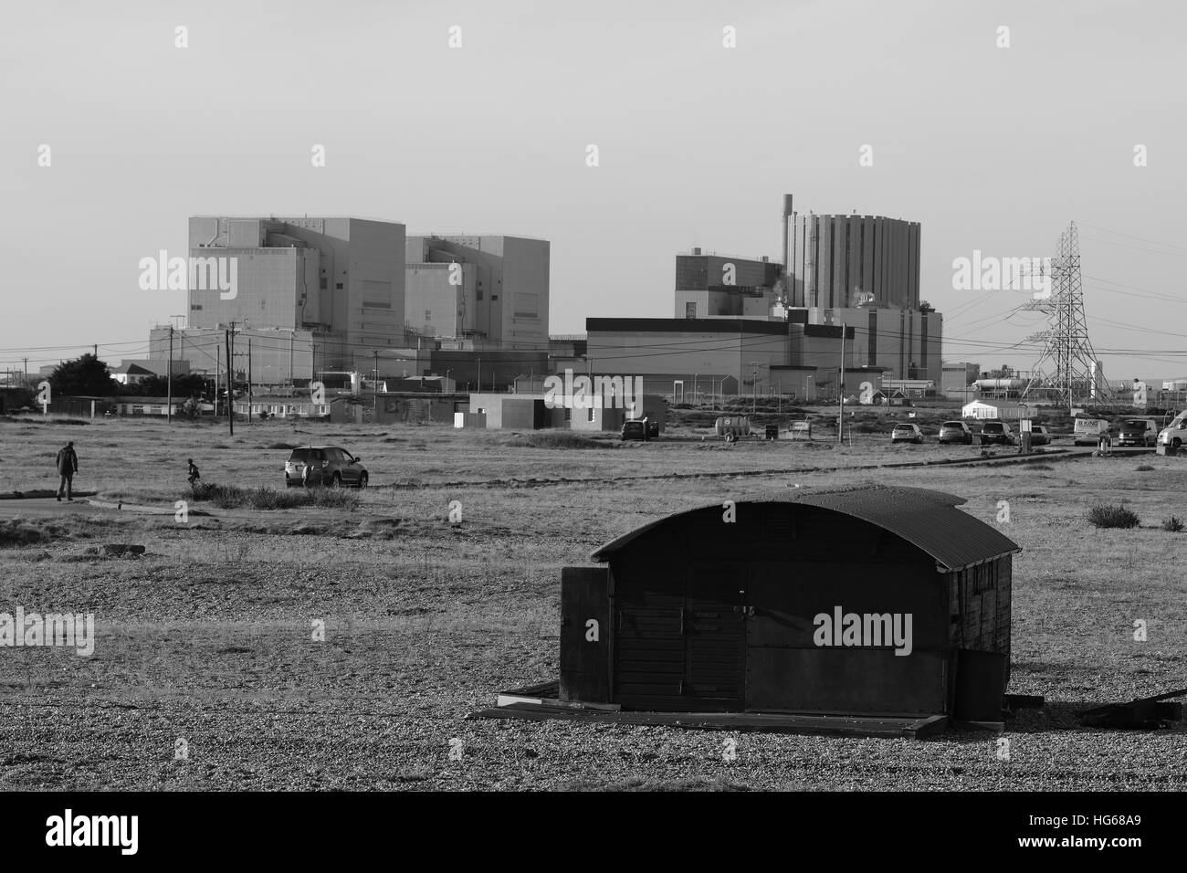 Power station kent Black and White Stock Photos & Images - Alamy