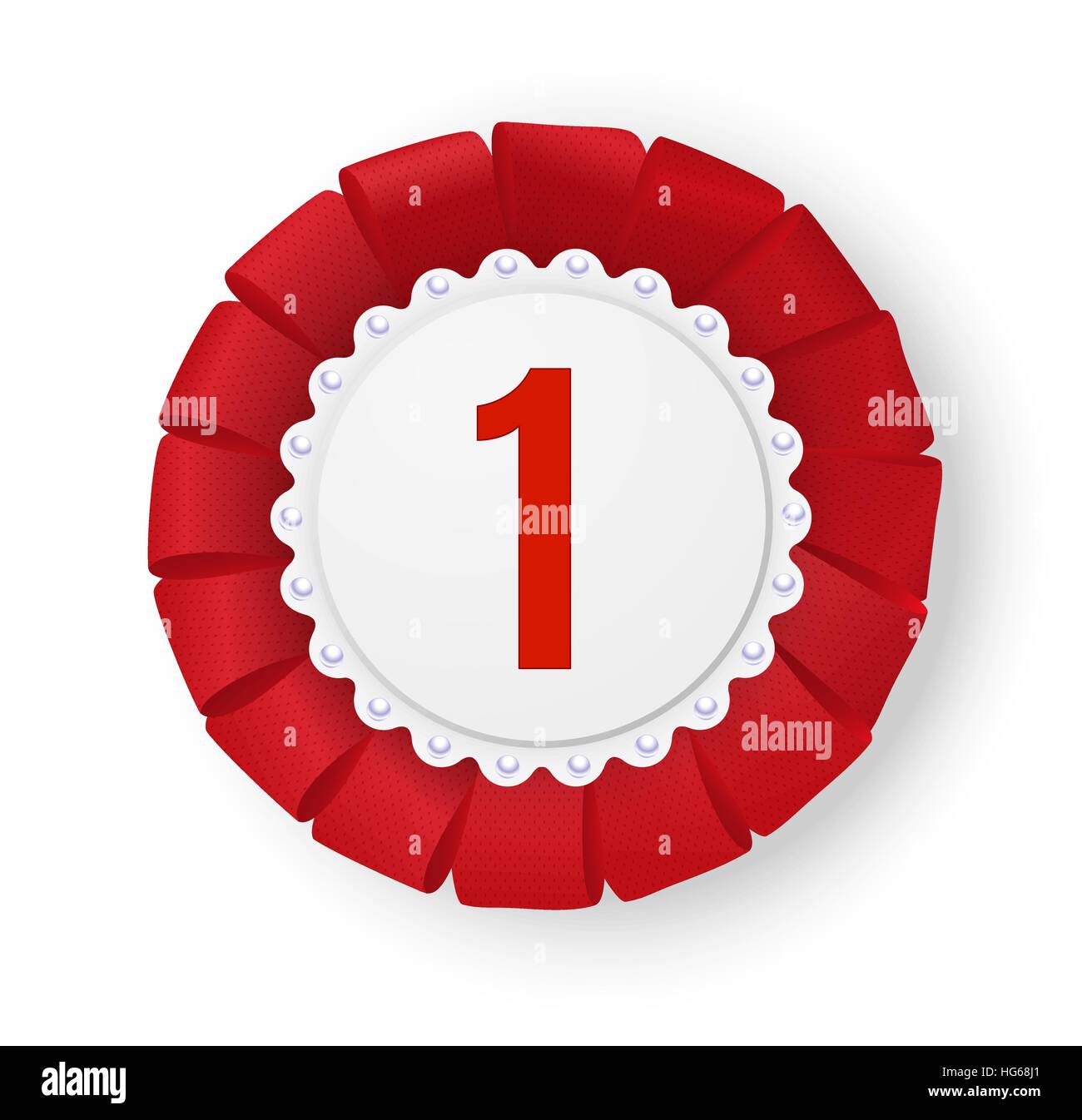 Star award medal realistic Stock Vector Images - Alamy