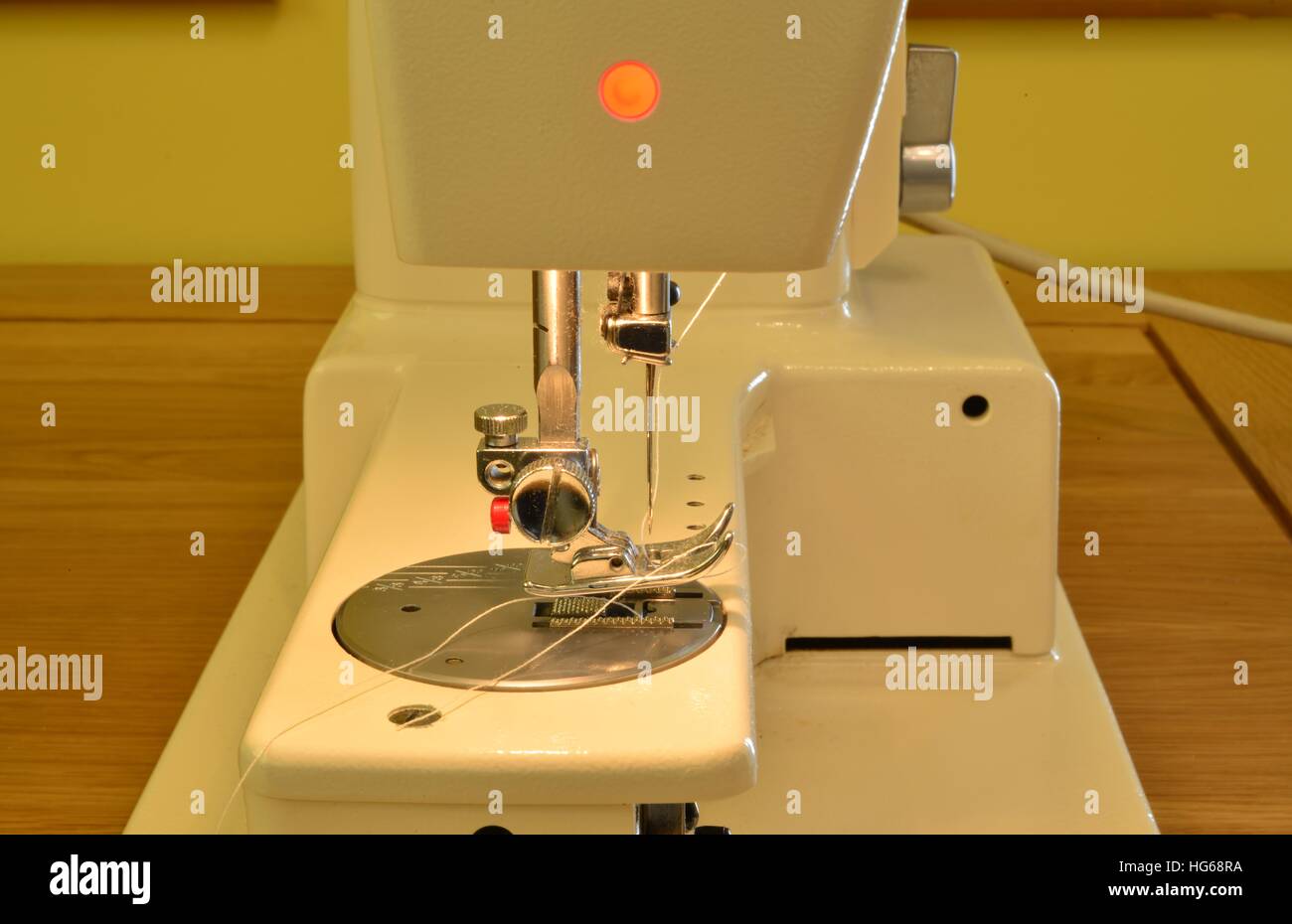 A vintage sewing Machine Stock Photo - Alamy