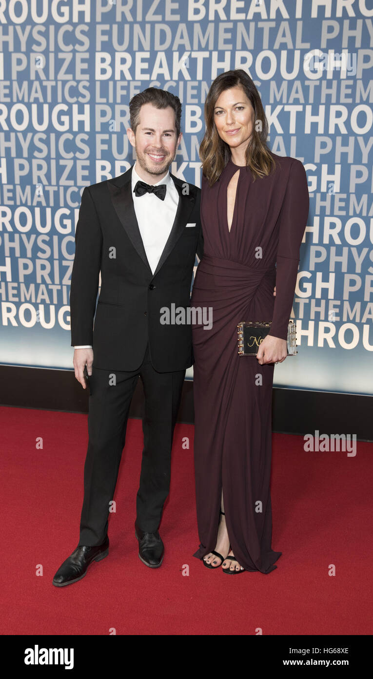 Red Carpet arrivals for the 2017 Breakthrough Prize awards at NASA Ames ...