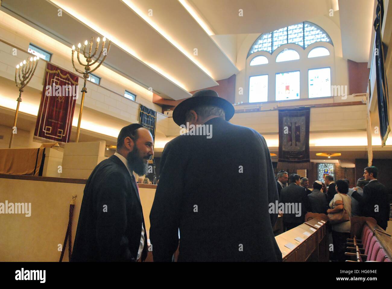 Central Synagogue in Milan (Italy Stock Photo - Alamy