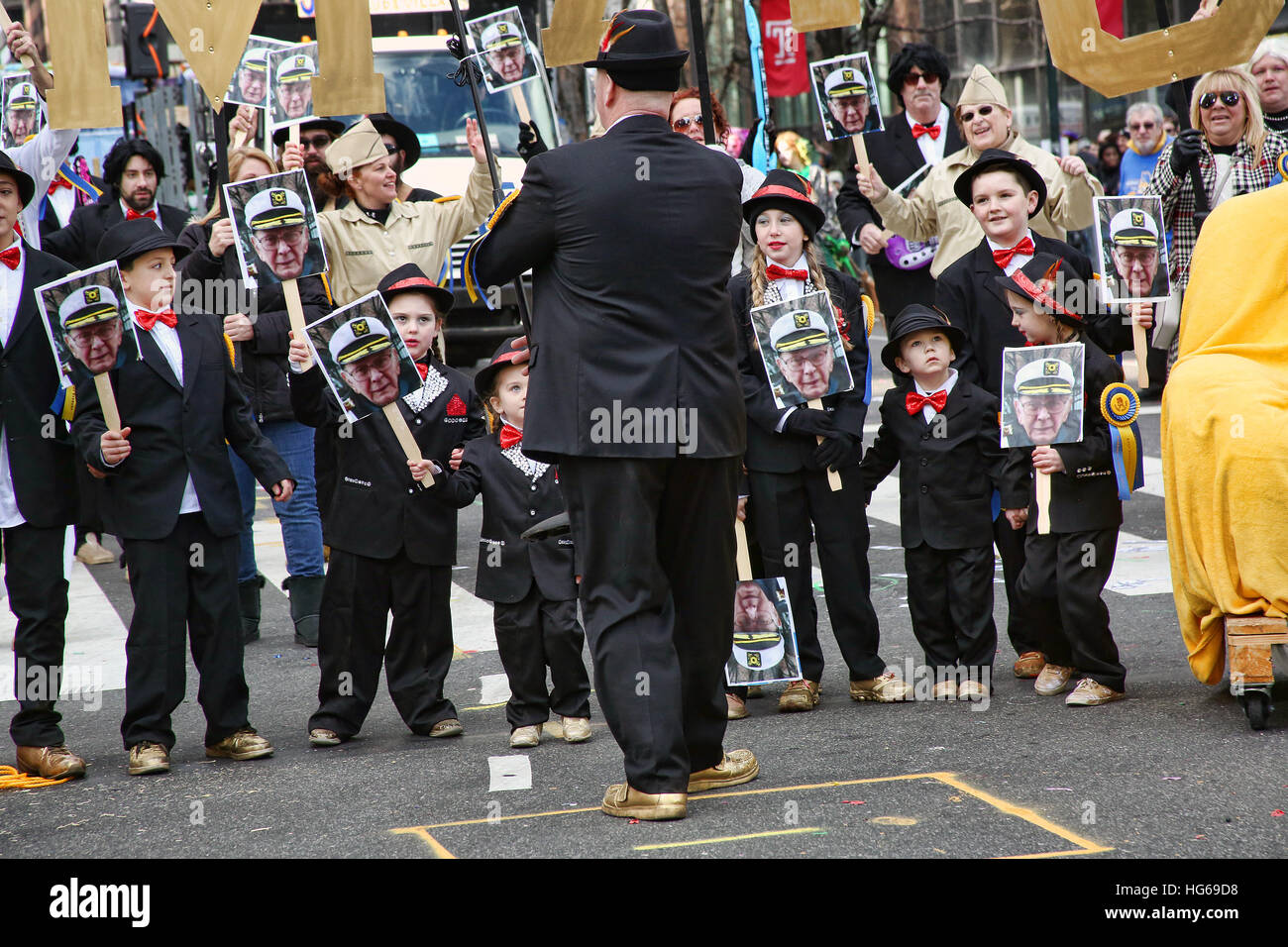 Philadelphia, PA, USA. 1st Jan, 2017. The 117th Philadelphia Mummers ...