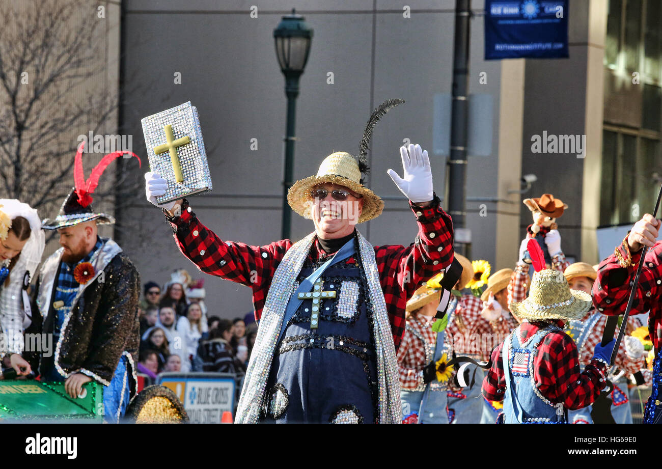 Philadelphia mummers parade hi-res stock photography and images - Alamy