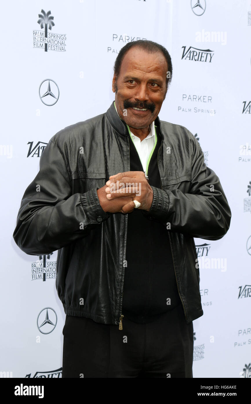 Palm Springs, California, USA. 3rd Jan, 2017. Fred Williamson at ...