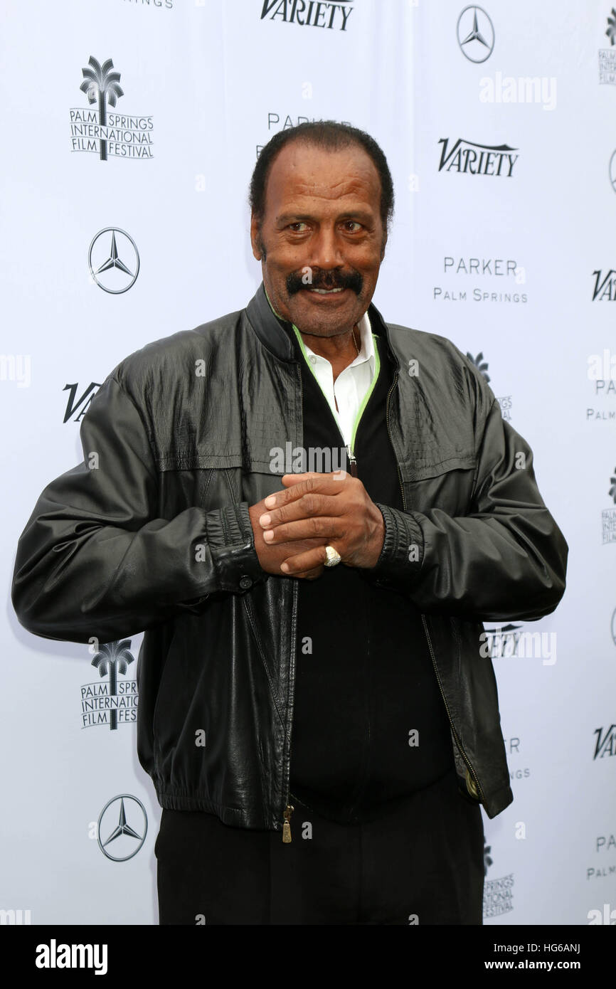 Palm Springs, California, USA. 3rd Jan, 2017. Fred Williamson at ...