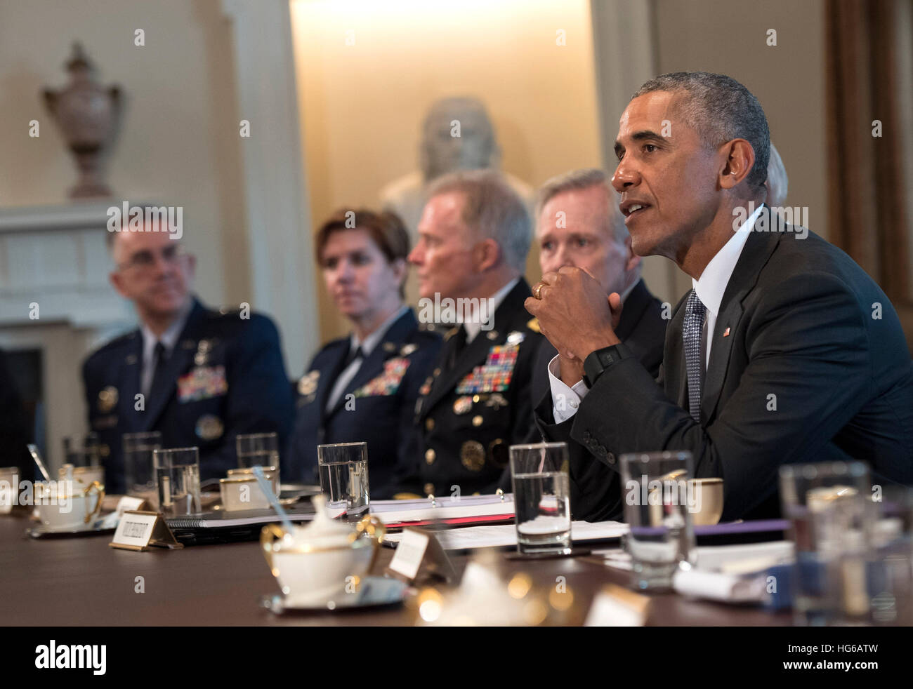 Obama cabinet hi-res stock photography and images - Alamy