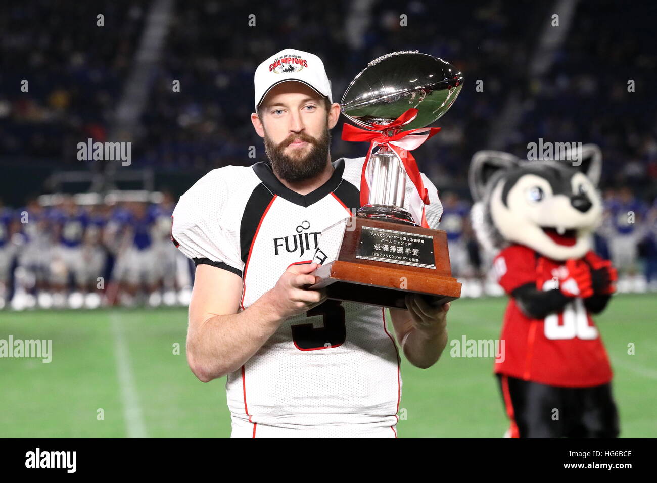 Tokyo Dome, Tokyo, Japan. 3rd Jan, 2017. Colby Cameron (Frontiers ...