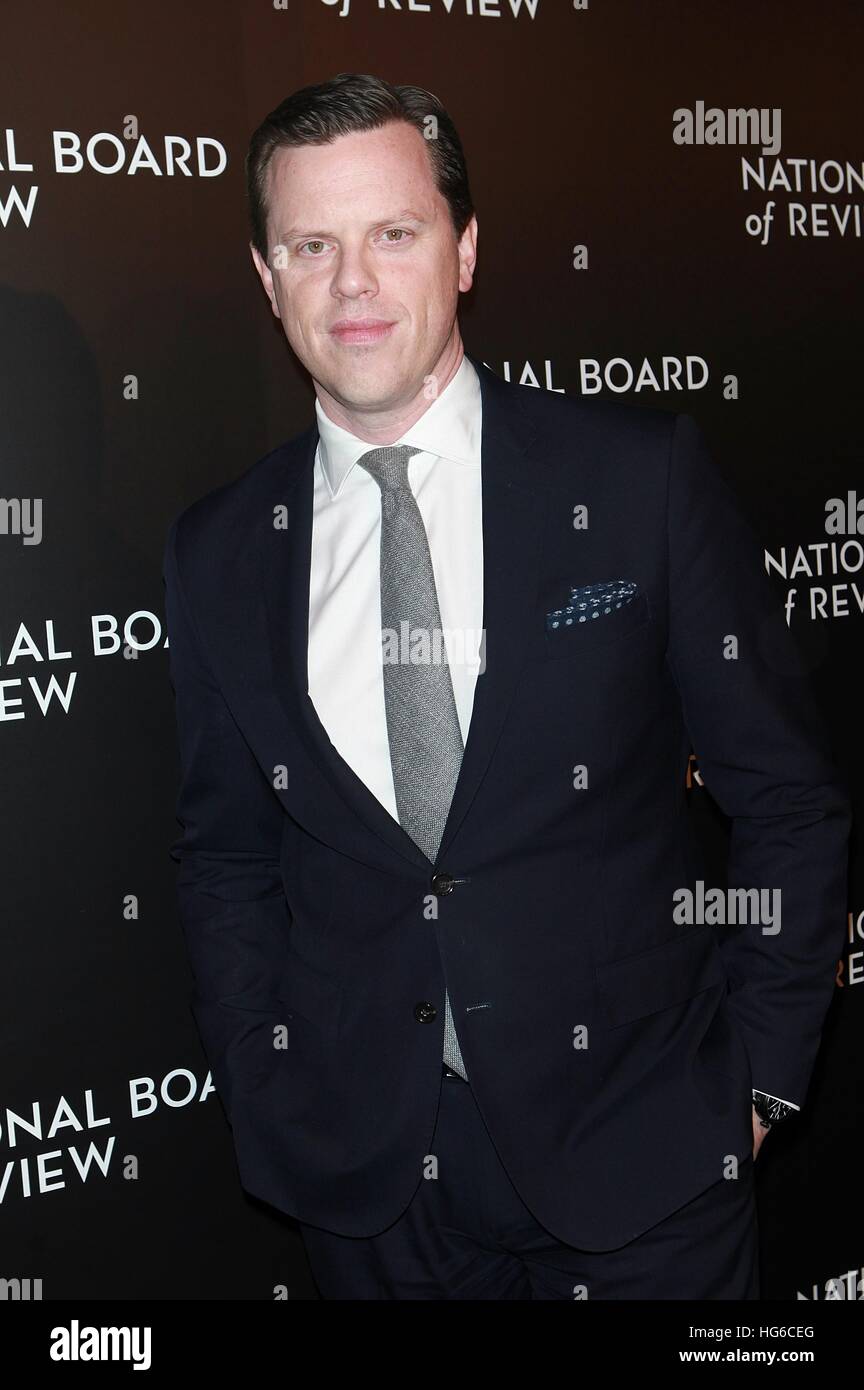 New York, NY, USA. 4th Jan, 2017. Willie Geist at The National Board of ...