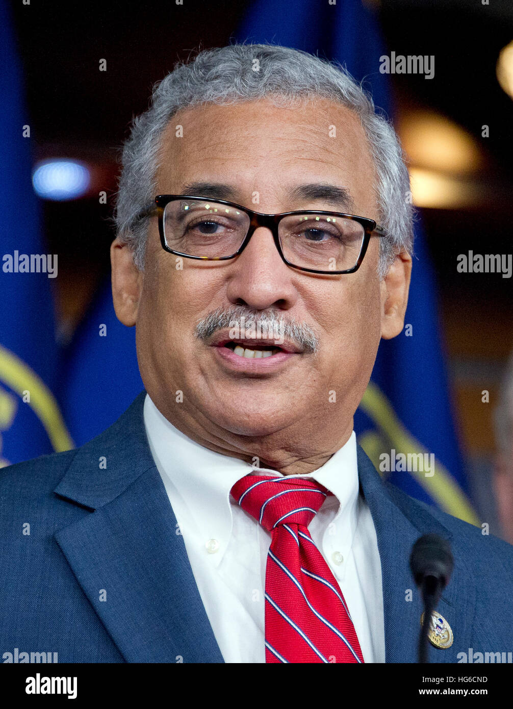 United States Representative Bobby Scott (Democrat of Virginia) makes ...