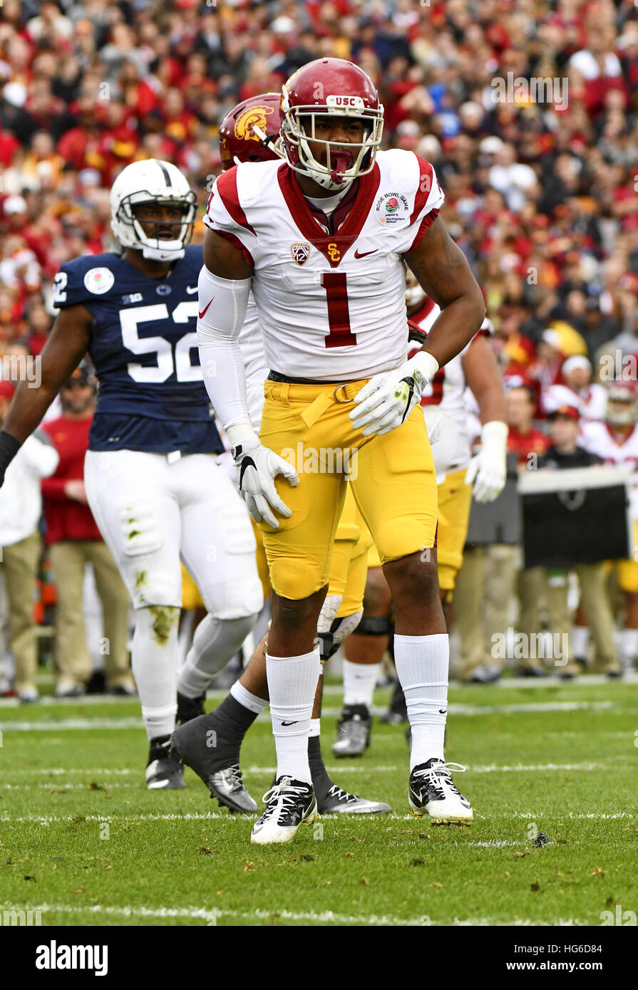 Pasadena, California, USA. 2nd Jan, 2017. Darreus Rogers of the USC ...