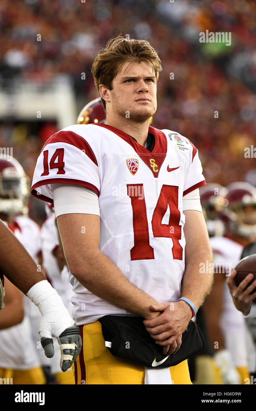 Pasadena, California, USA. 2nd Jan, 2017. Game MVP Quarterback Sam ...