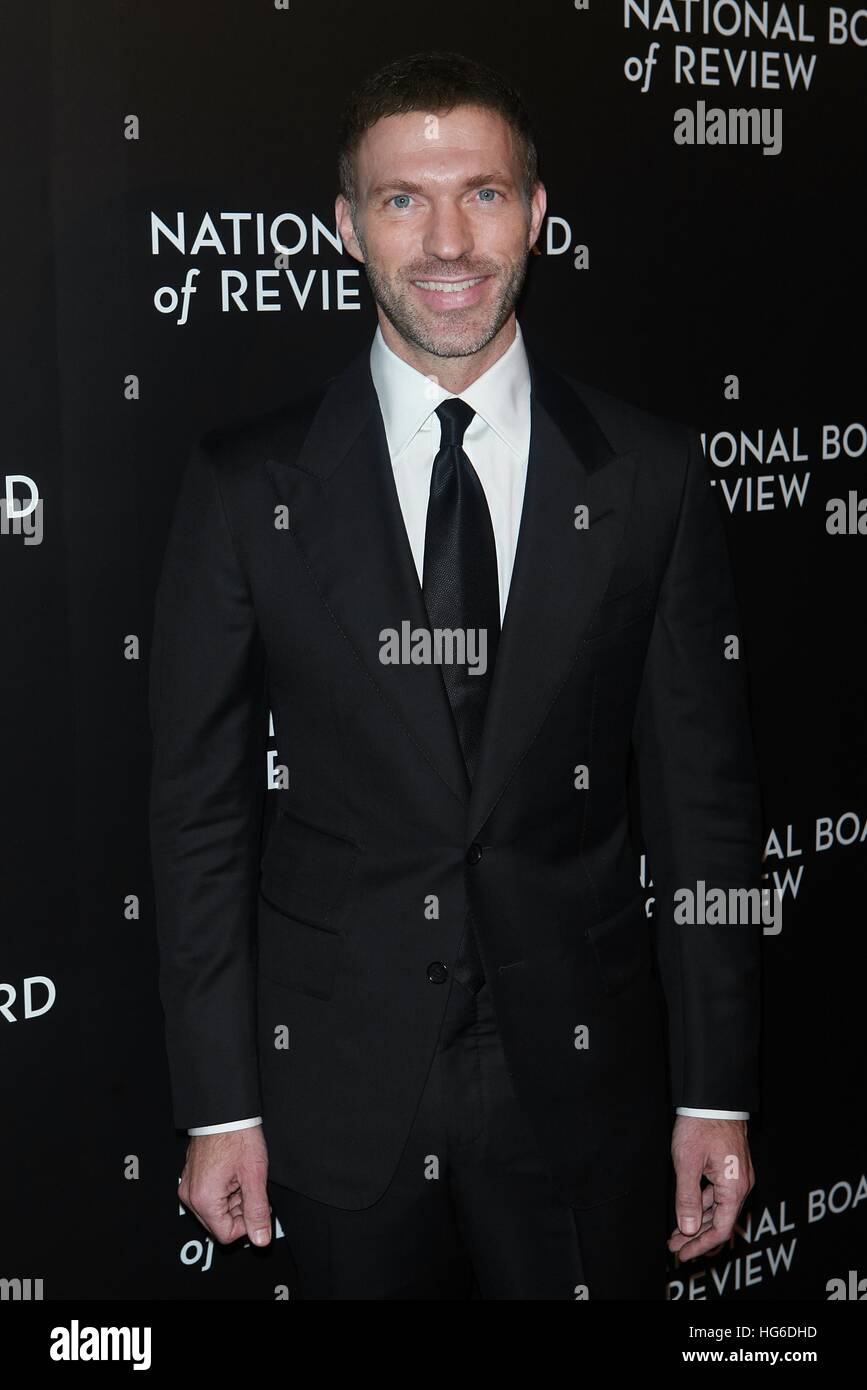 New York, NY, USA. 4th Jan, 2017. Travis Knight at The National Board ...