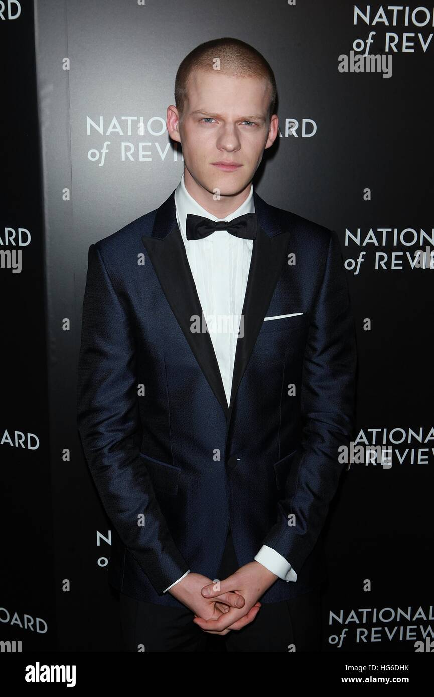 New York, NY, USA. 4th Jan, 2017. Lucas Hedges at The National Board of ...
