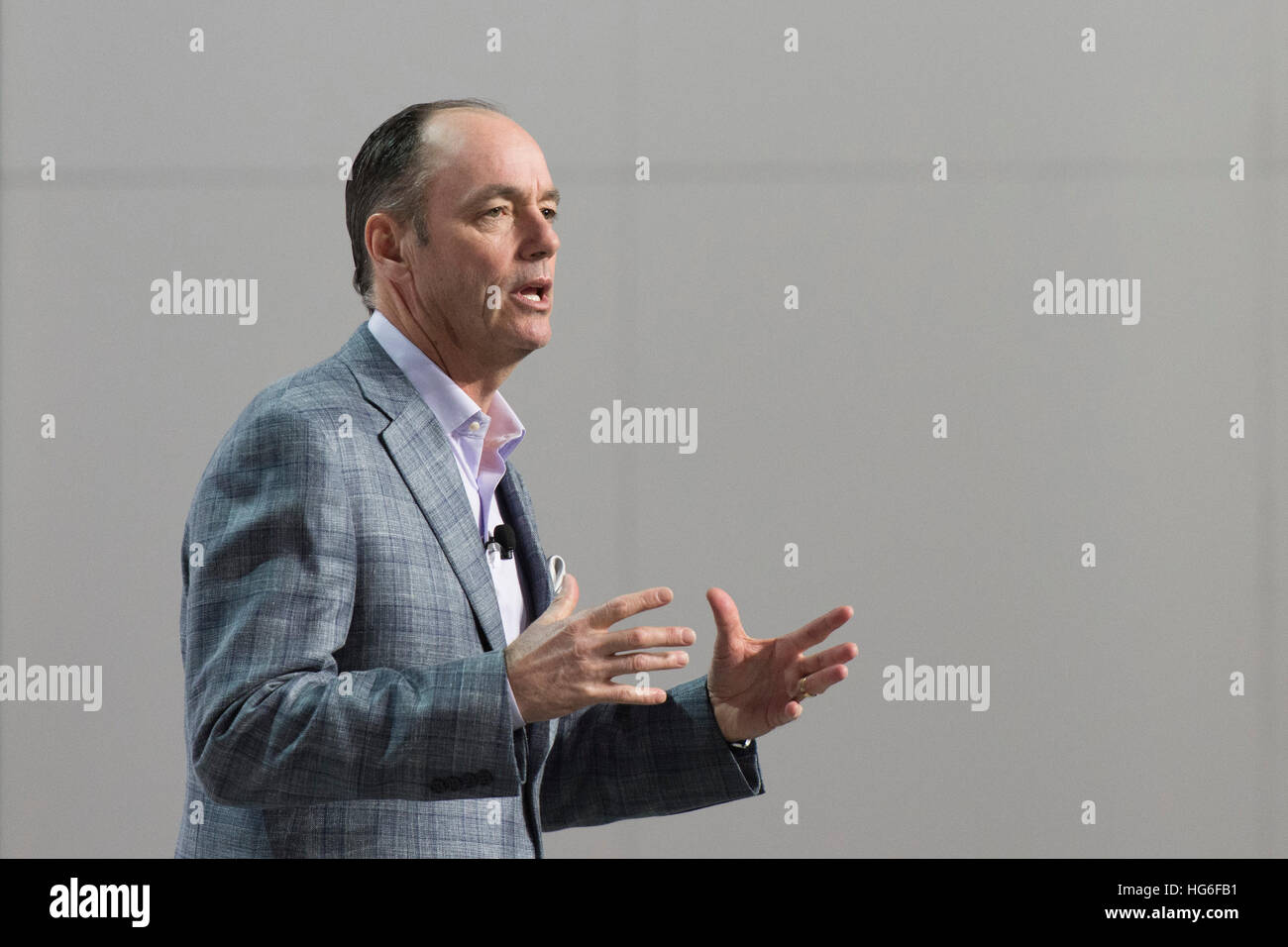 Las Vegas, USA. 04th Jan, 2016. Tim Baxter, president and COO of ...