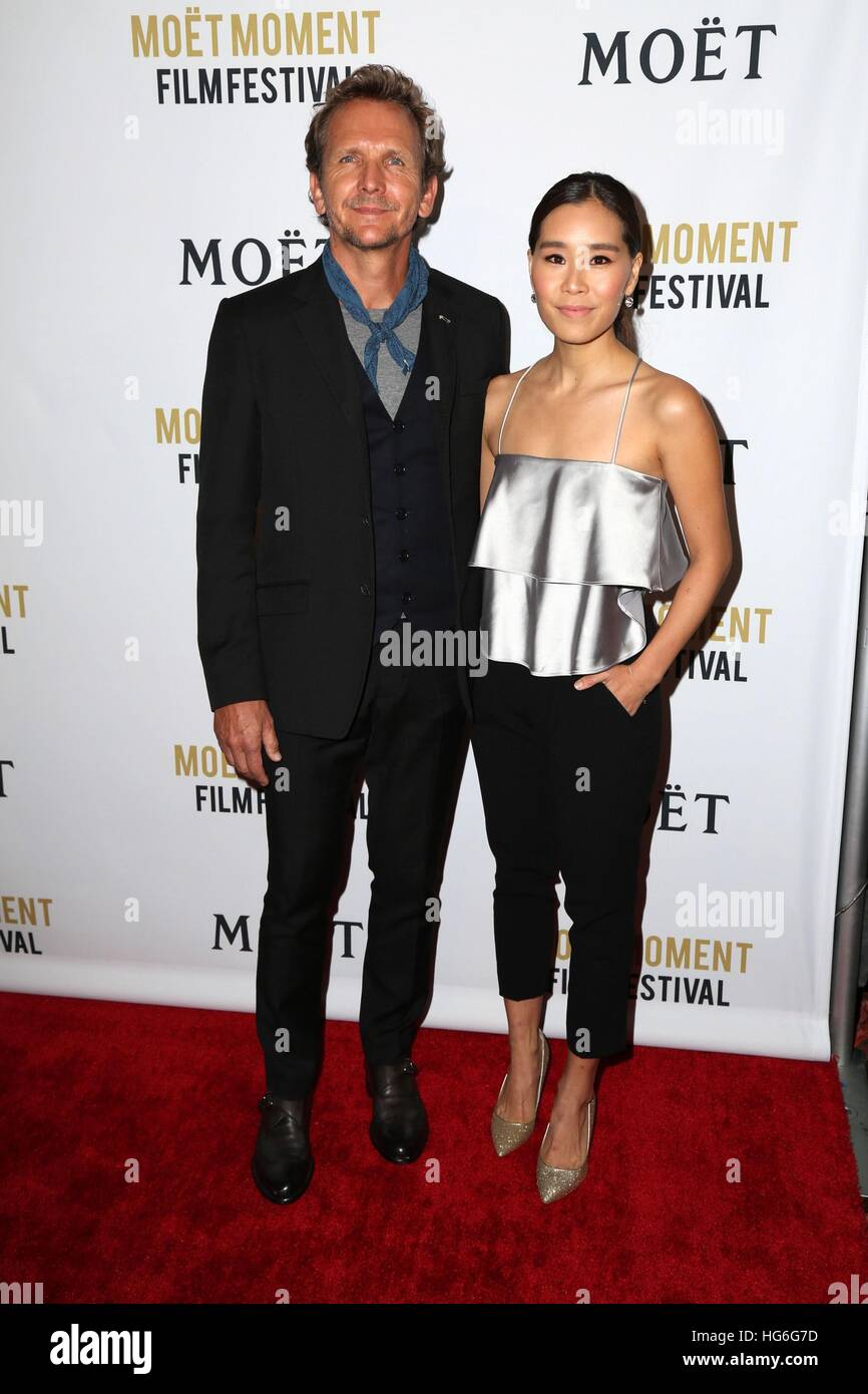 West Hollywood, California, USA. 4th Jan, 2017. Sebastian Roche, Alicia ...