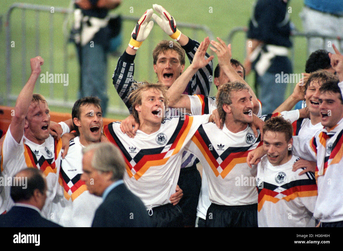 FILE - A file picture dated 08 July 1990 depicts the German national ...