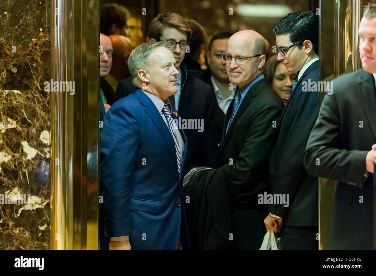 New York, USA. 5th Jan, 2017. Sean Spicer, White House Correspondents ...