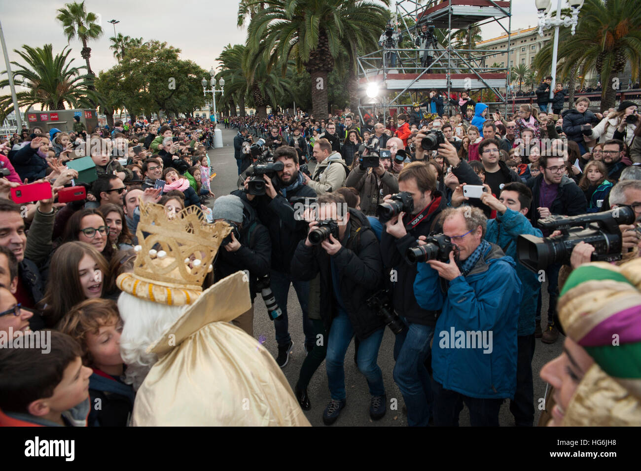 Three Kings Day Spain Parade High Resolution Stock Photography and ...