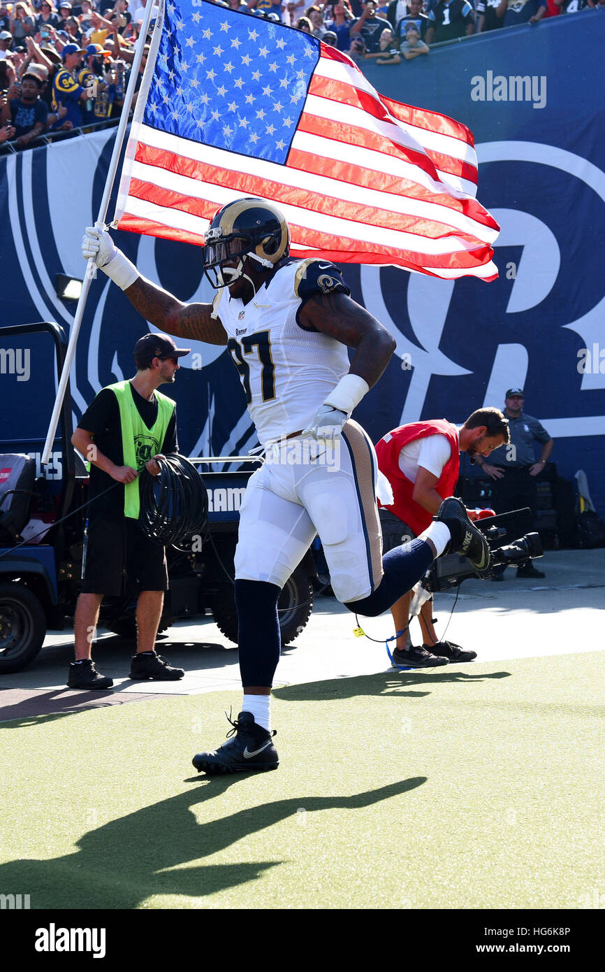 Los Angeles, California, USA. 6th Nov, 2016. Eugene Sims of the Los ...