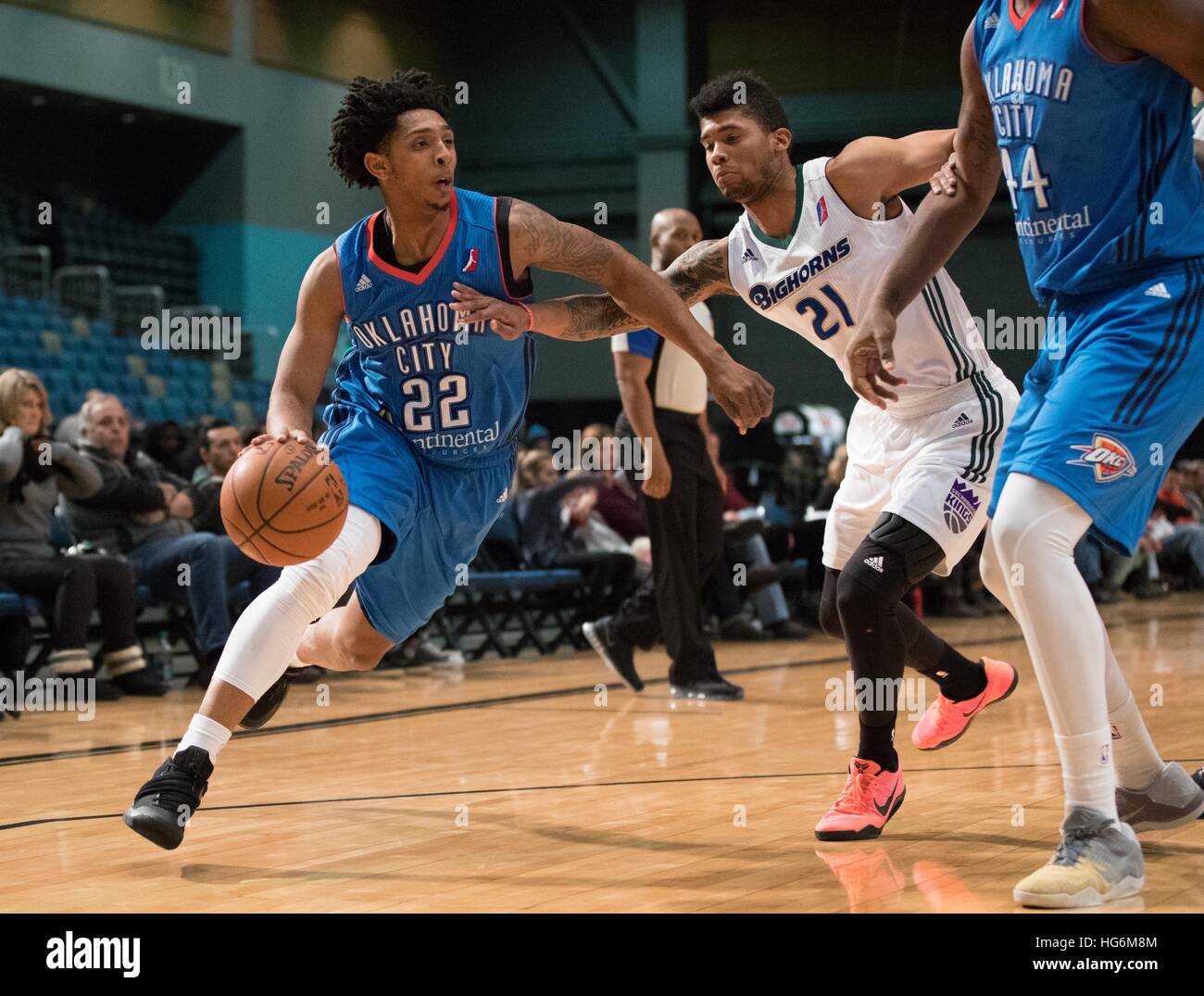 Reno, Nevada, USA. 5th Jan, 2017. Oklahoma City Blue Guard CAMERON ...
