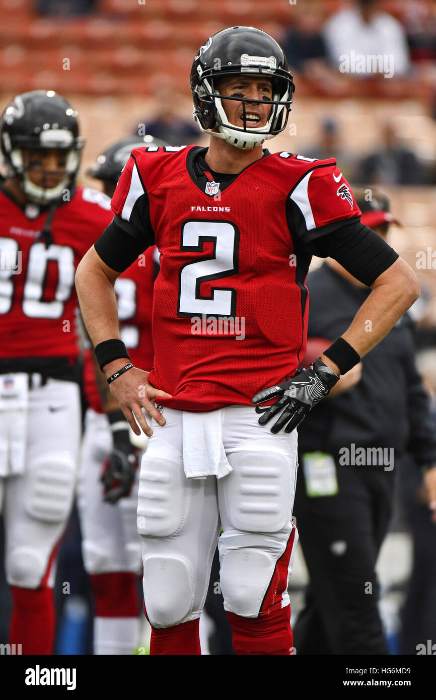Los Angeles, California, USA. 11th Dec, 2016. Quarterback Matt Ryan of ...