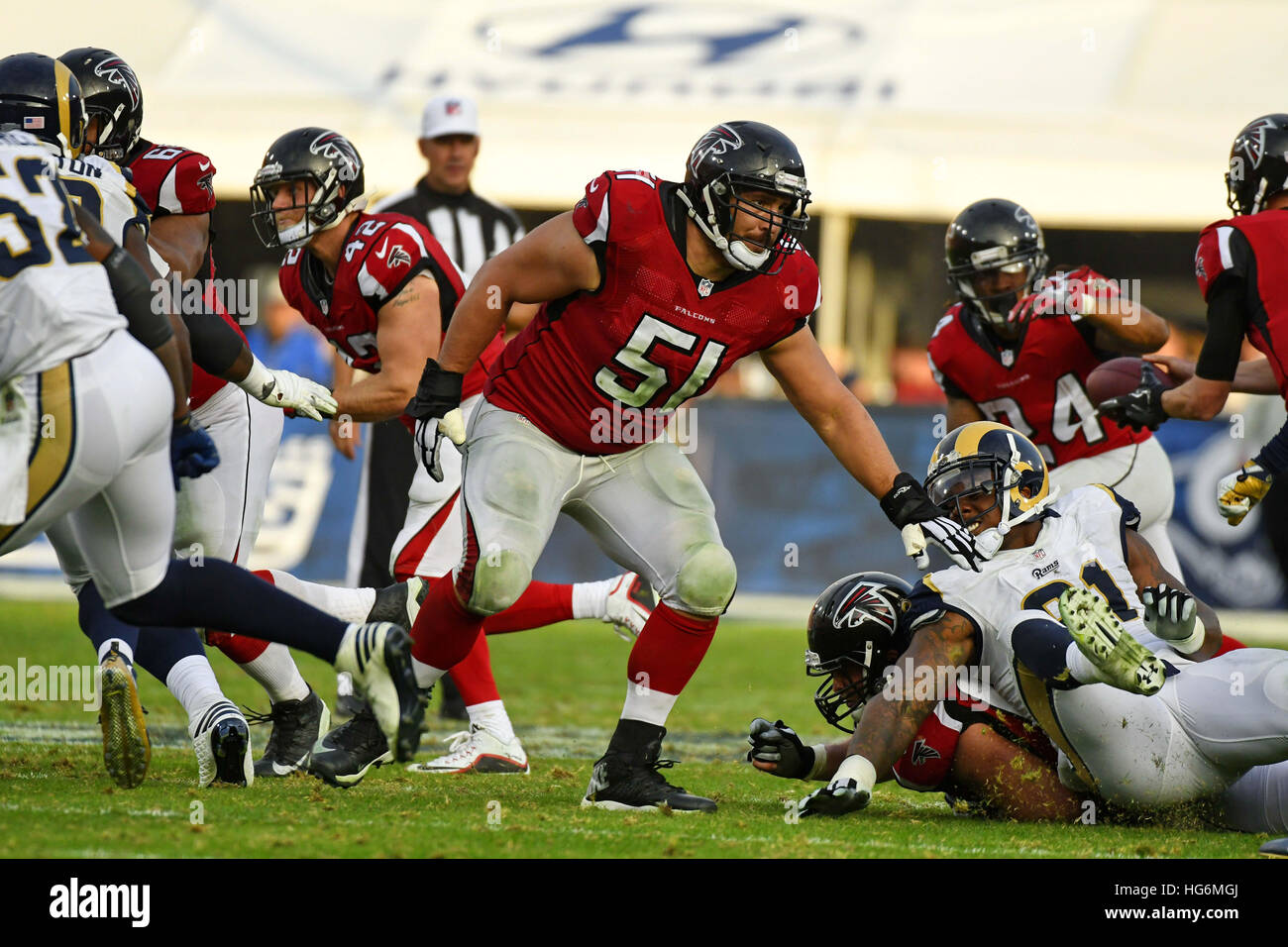 December 11, 2016 - Los Angeles, California, U.S - All Pro Center Alex ...