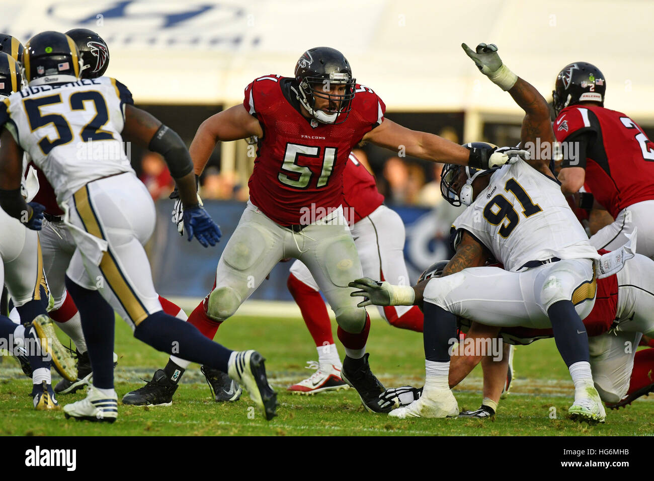 December 11, 2016 - Los Angeles, California, U.S - All Pro Center Alex ...