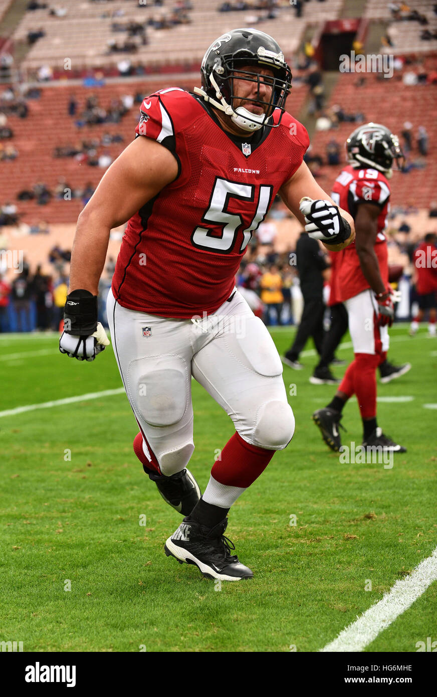December 11, 2016 - Los Angeles, California, U.S - Center Alex Mack of ...