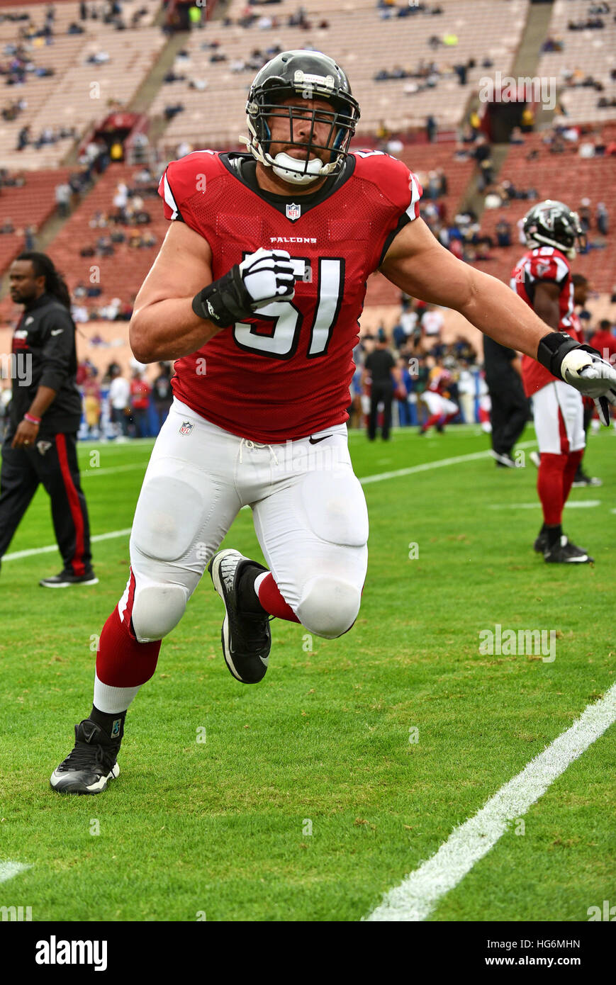 December 11, 2016 - Los Angeles, California, U.S - Center Alex Mack of ...