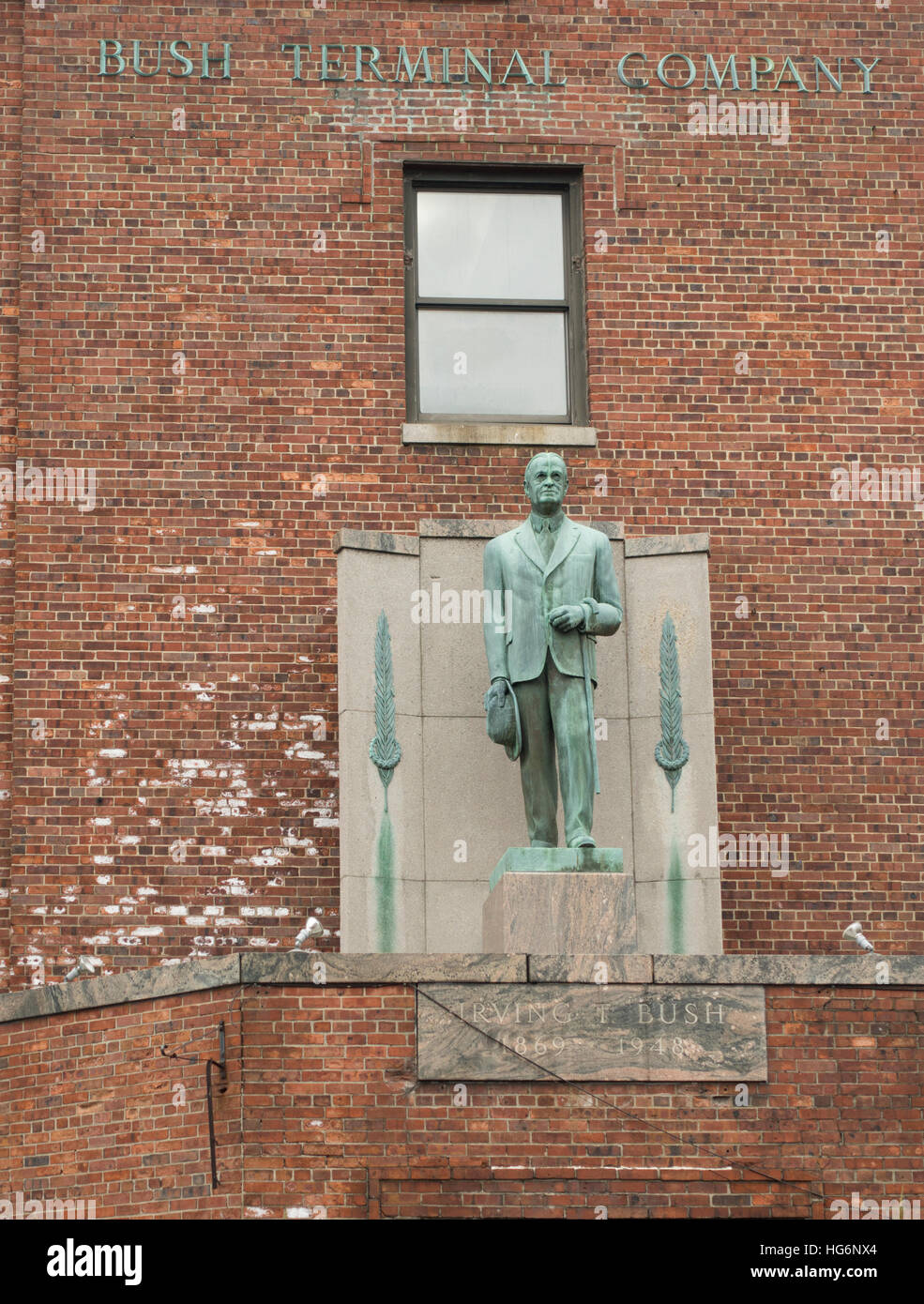 Irving Bush founder Industry city Brooklyn NYC Stock Photo - Alamy