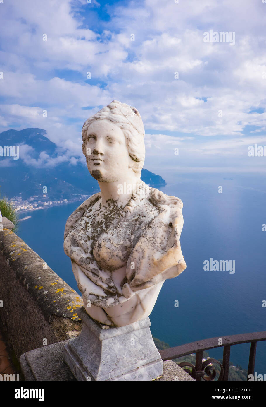 almafi coast city of ravello,italy Stock Photo - Alamy