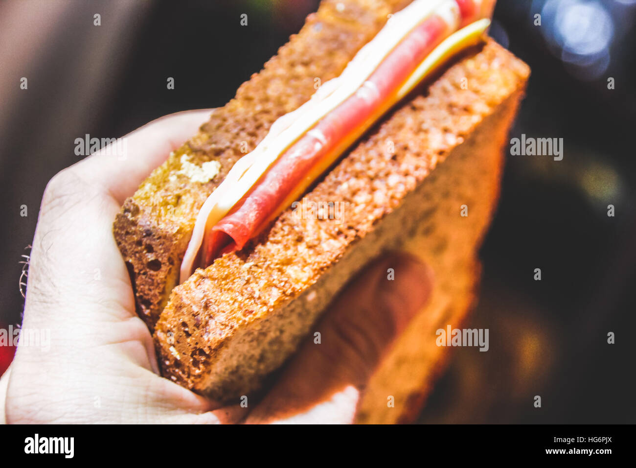 Human sandwich hi-res stock photography and images - Alamy