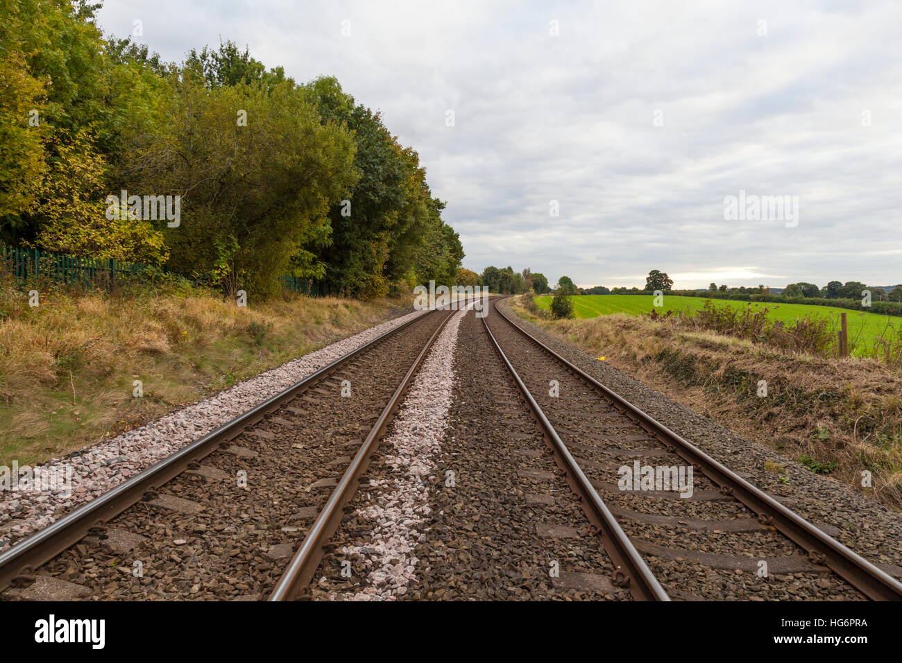 Double track railway crossing High Resolution Stock Photography and ...