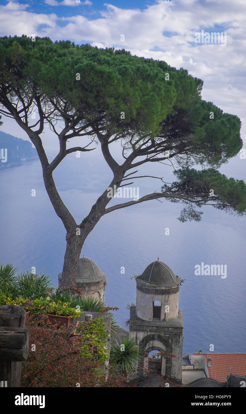 Seascape amalfi coast from villa hi-res stock photography and images ...