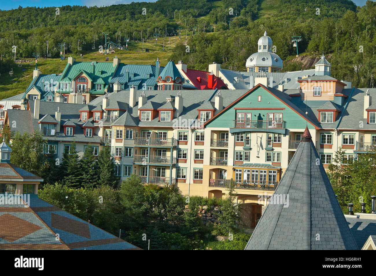 Mont Tremblant , Quebec, Canada Stock Photo - Alamy