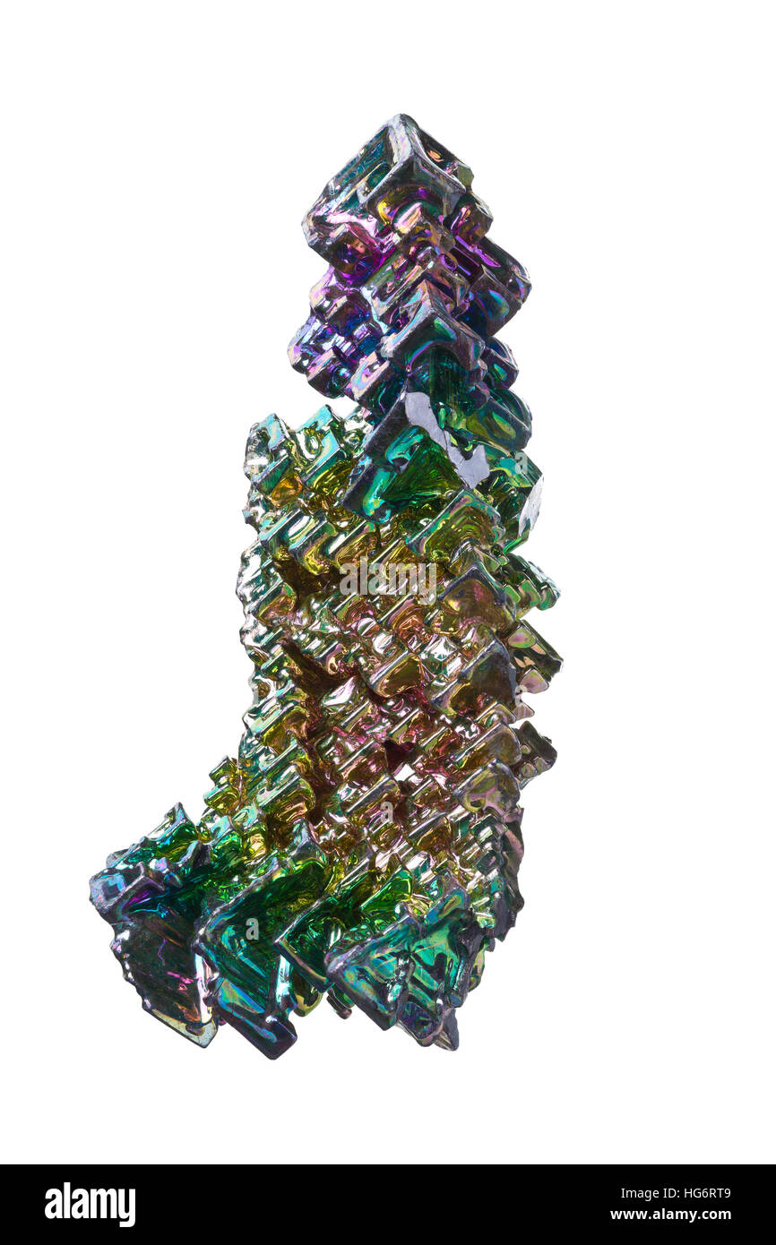 Bismuth crystal hi-res stock photography and images - Alamy