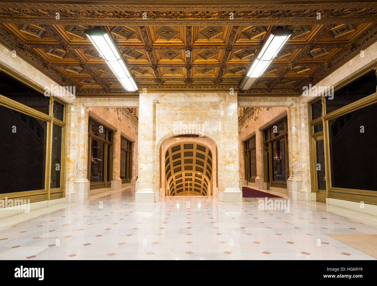 Woolworth building interior hi-res stock photography and images - Alamy